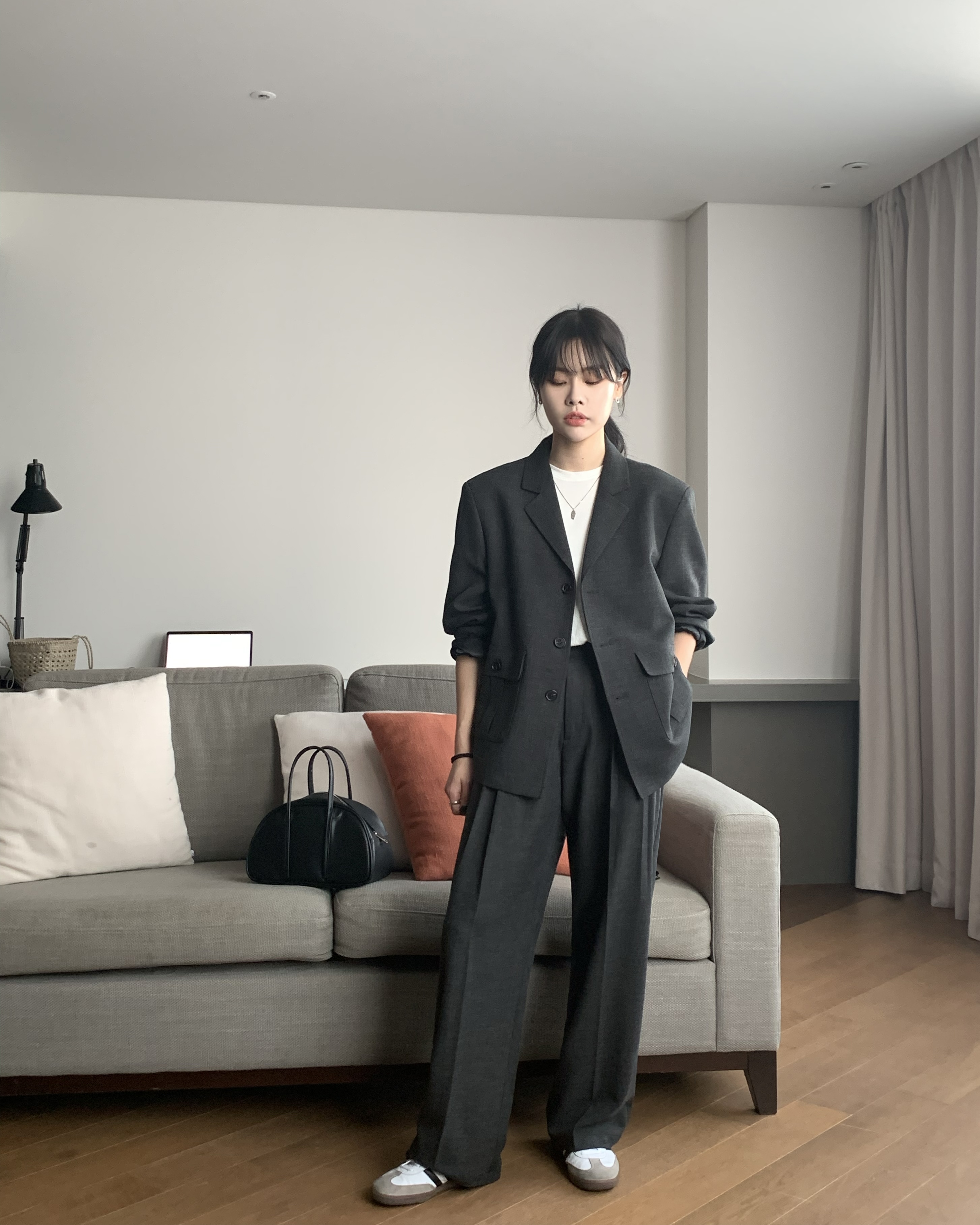 STUDIO SET UP WIDE LONG SLACKS