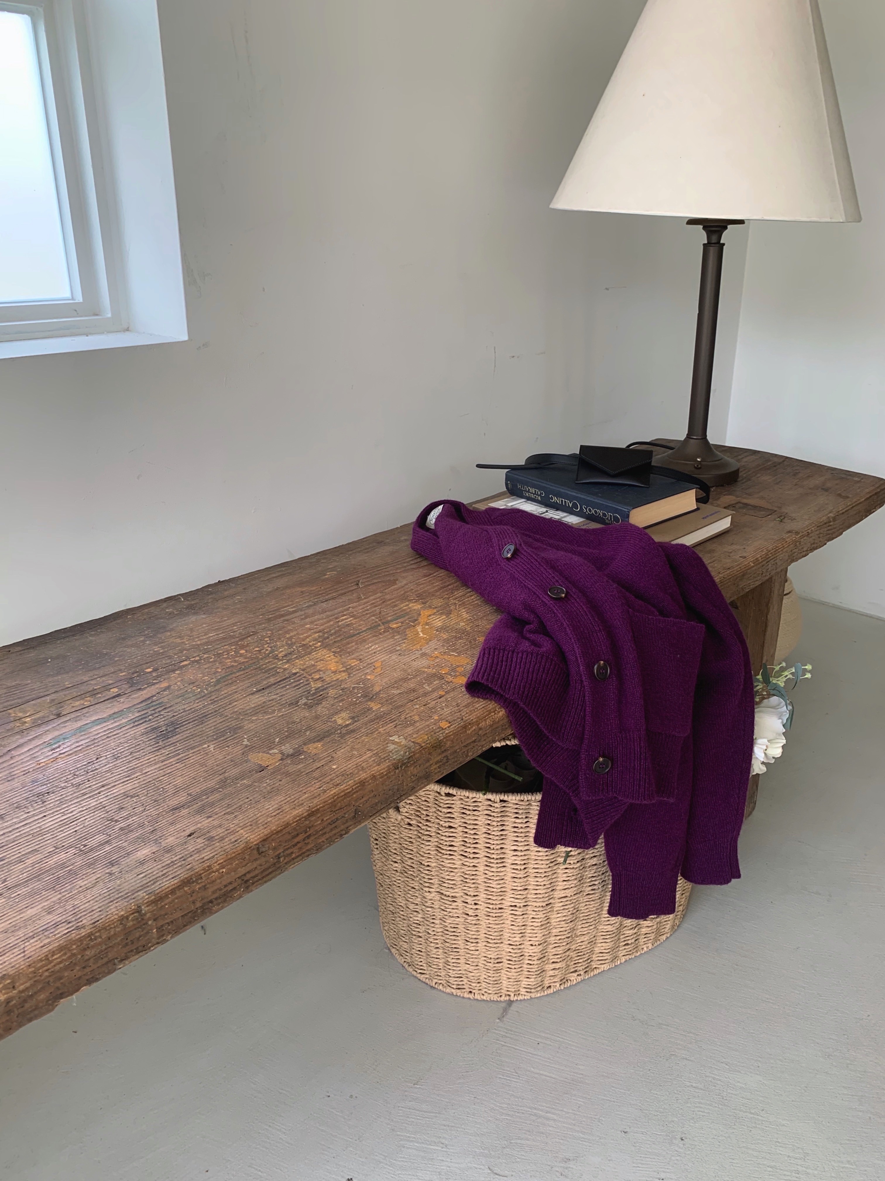 Shuttle pocket cardigan