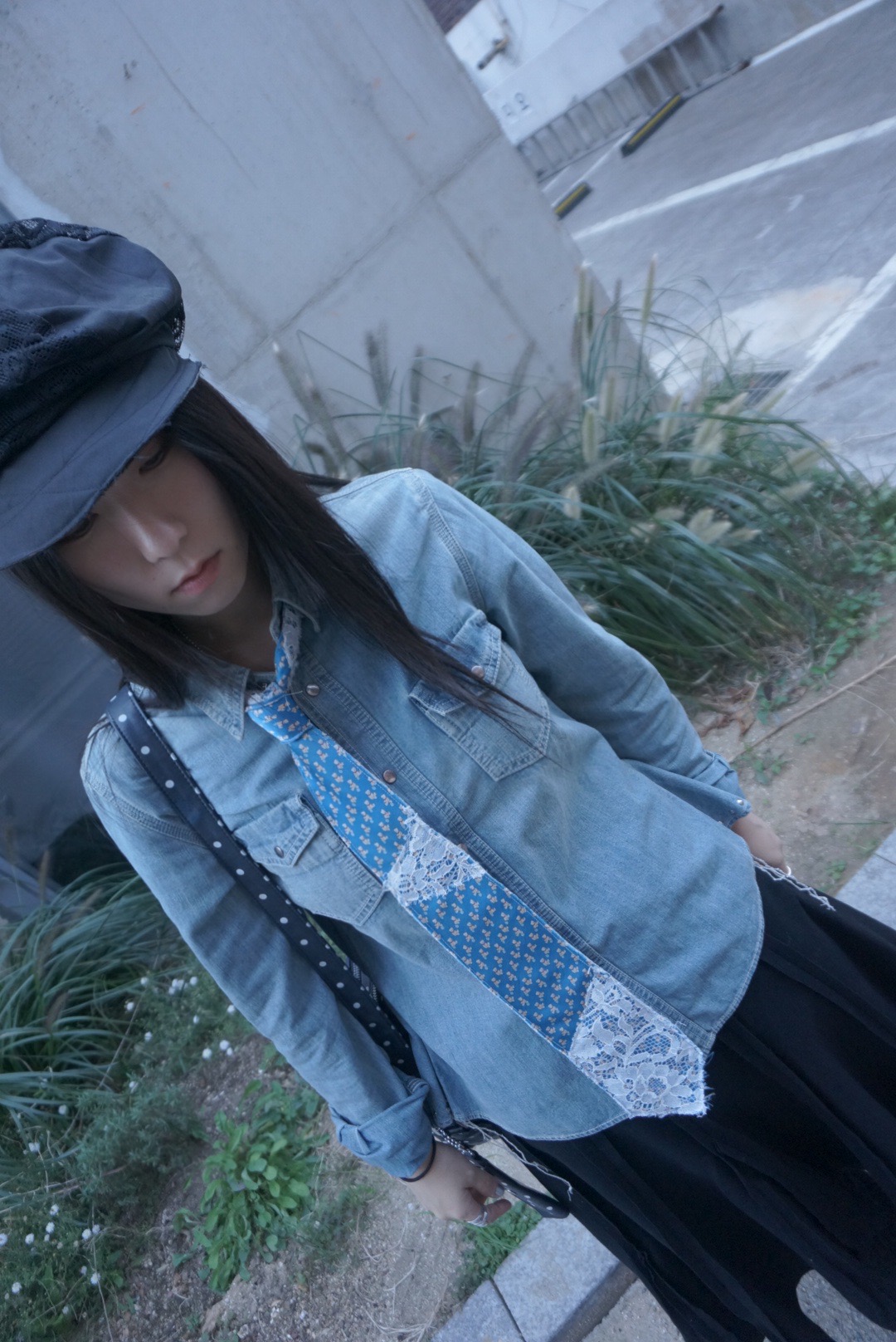 [ eee.space ] Bear Flower Tie