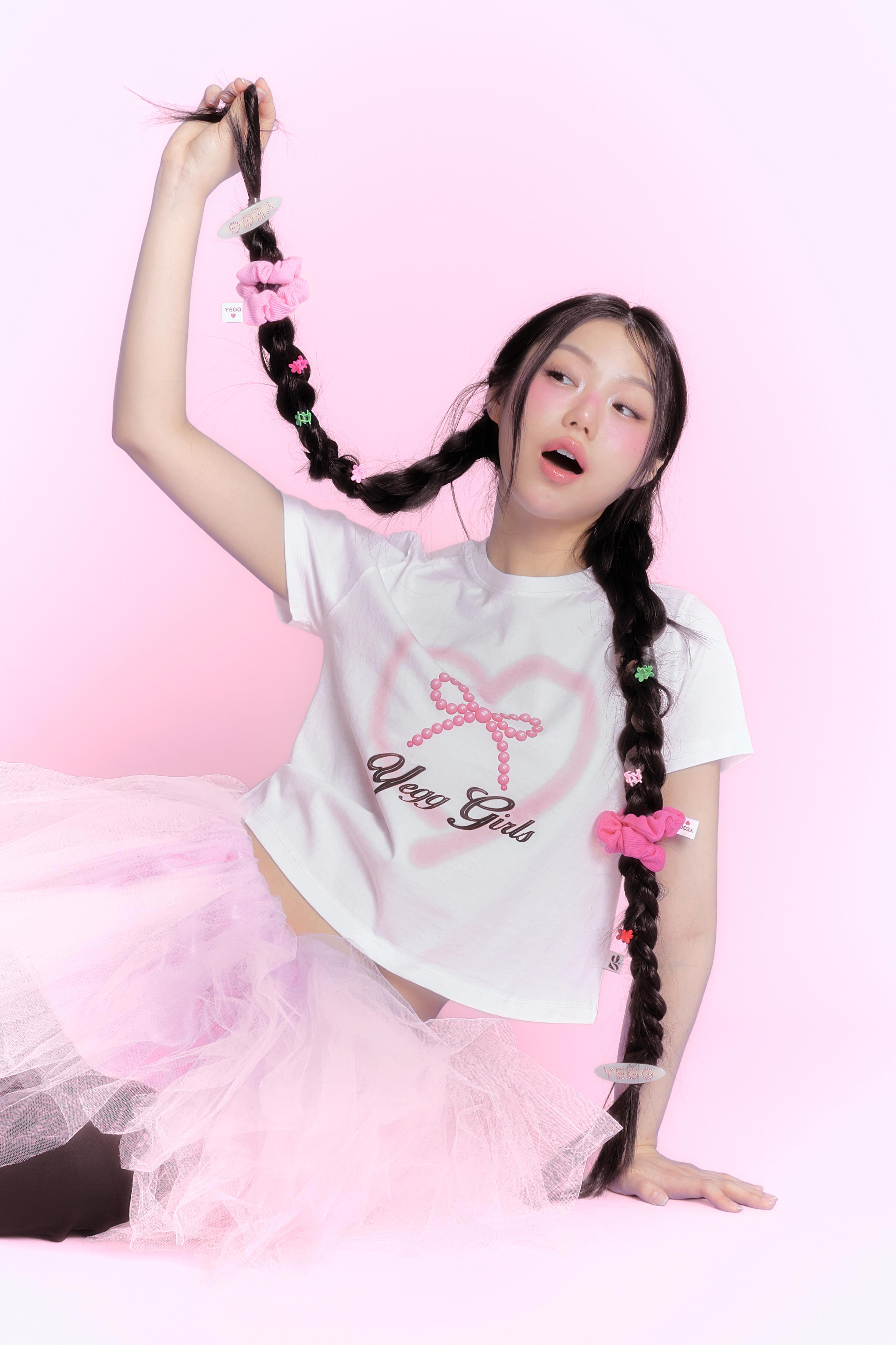 YEGG GIRLS T-shirt ( White )