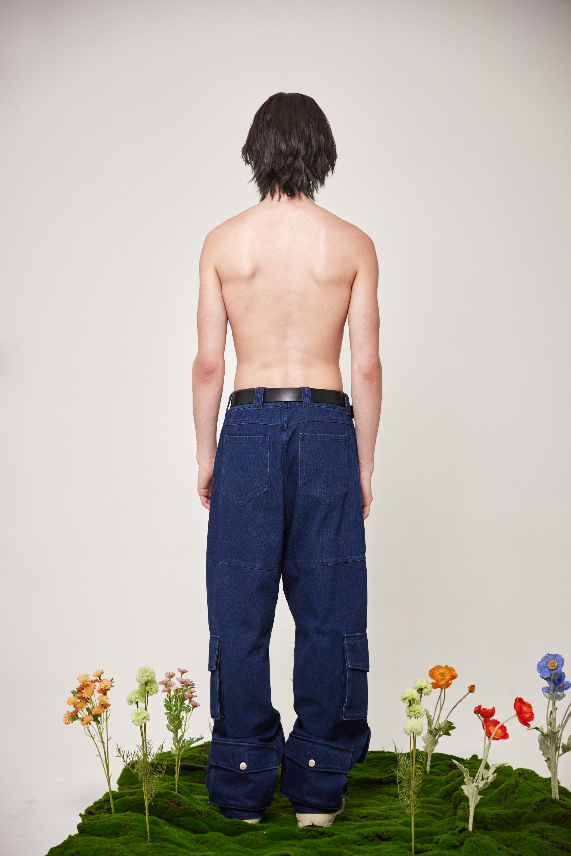 [STUDIO WEIRD] Cargo pants (DENIM BLUE - STUDIO WEIRD | 리켓