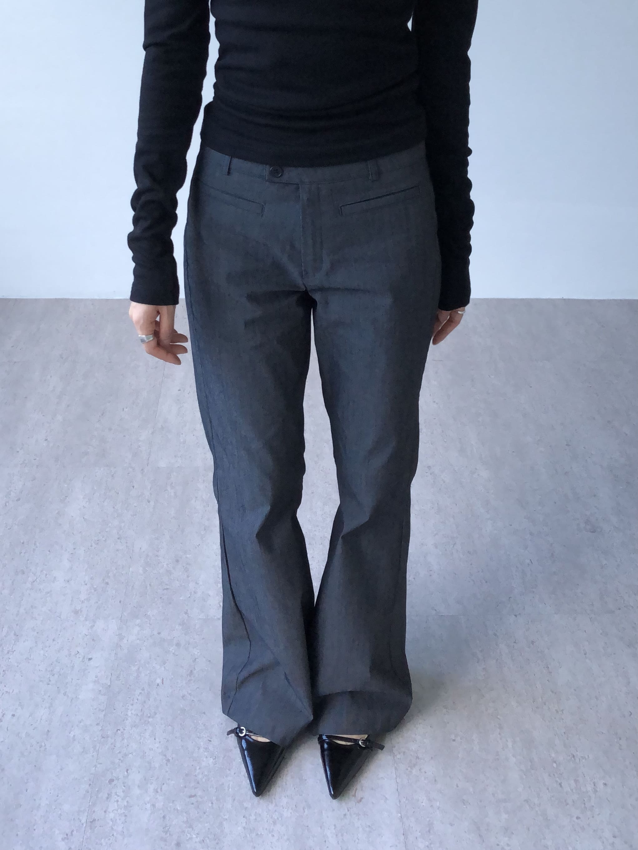 tebi boot cut slacks