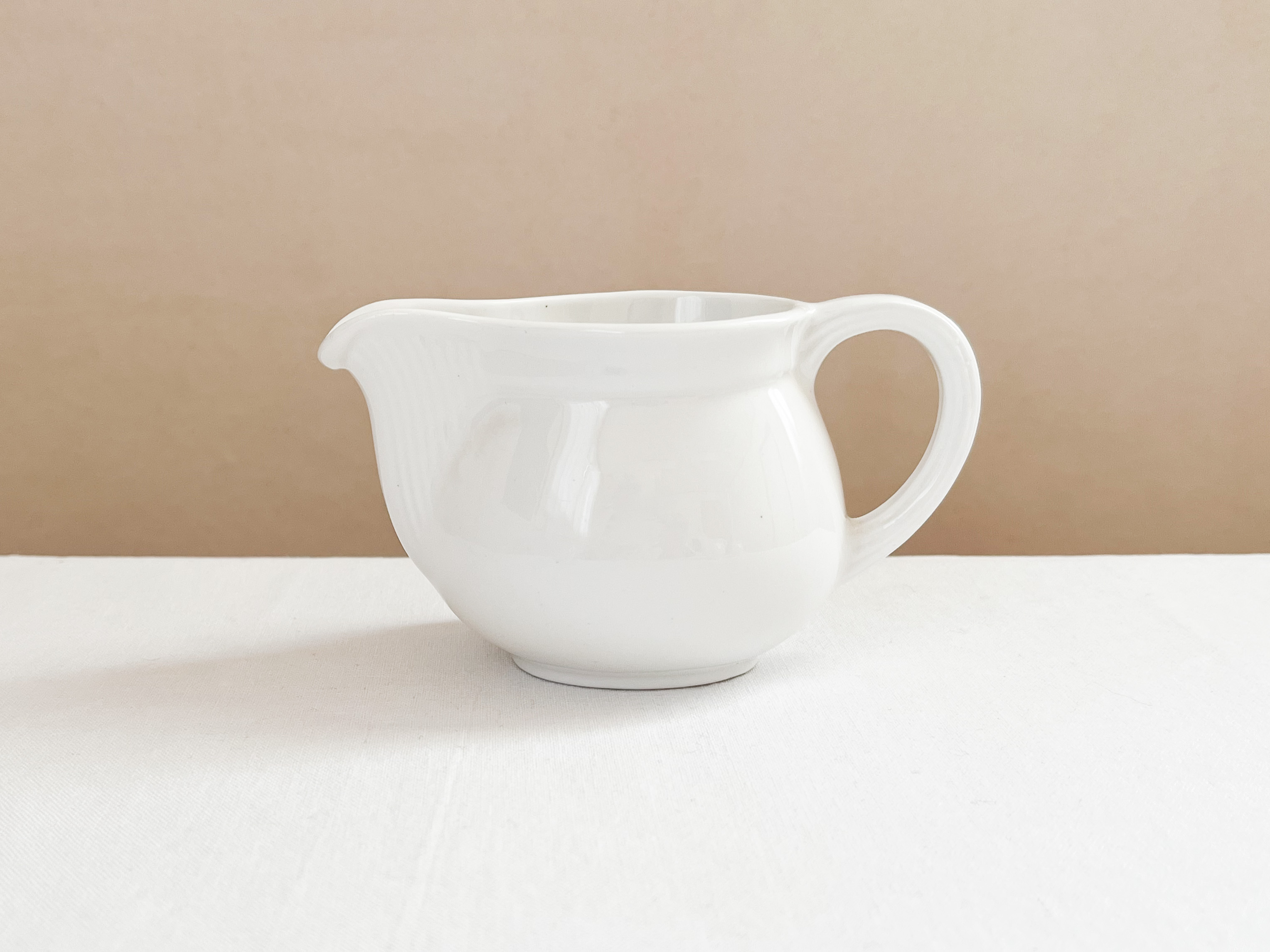 1960s english white creamer