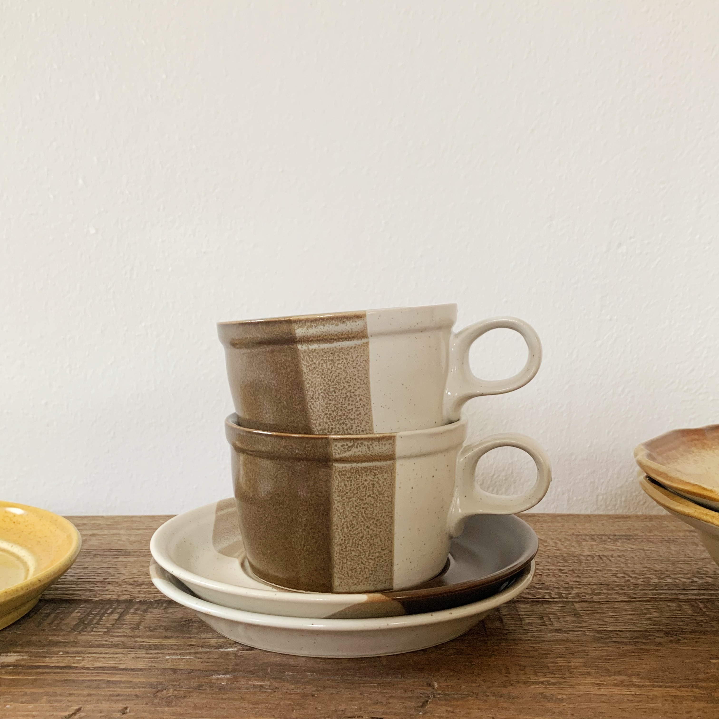 1970s MIKASA pottery cup and Saucer