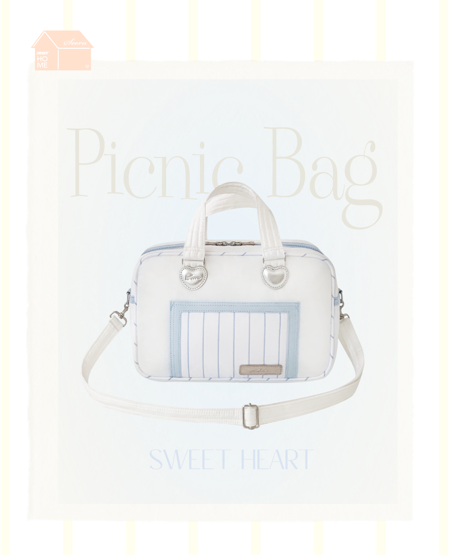 Sweet Heart Bag (blue)