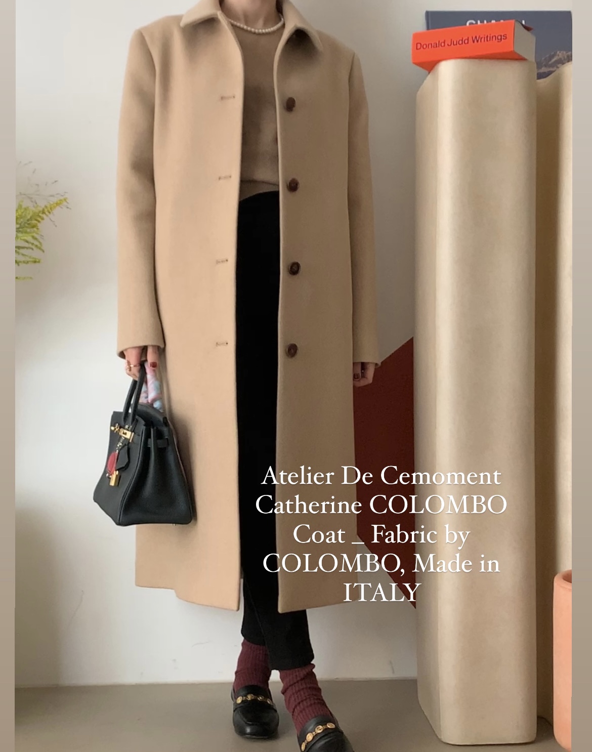 Atelier De Cemoment Catherine COLOMBO Coat _ Fabric by COLOMBO, Made in ...