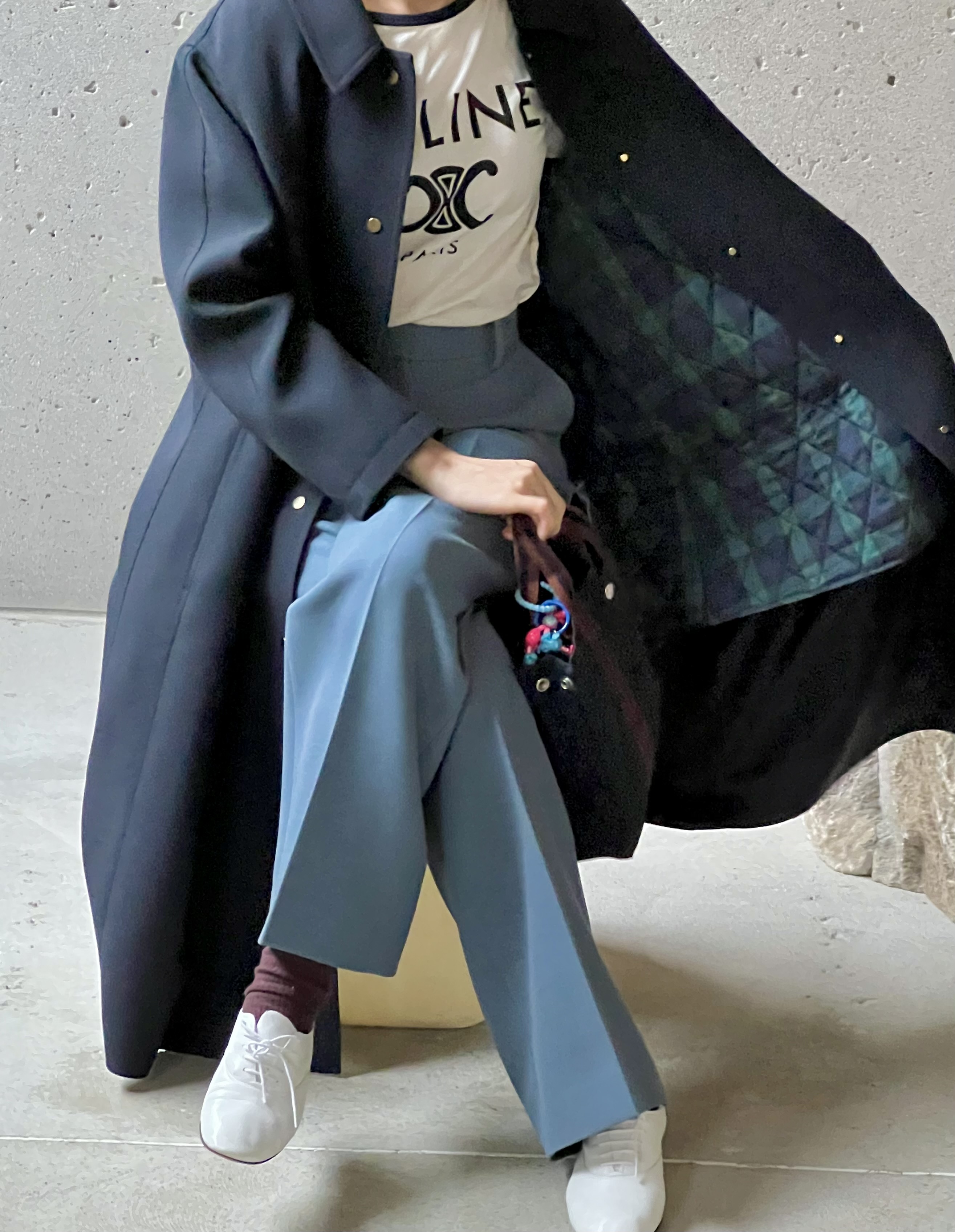 Norah-3 Outer _ Fabric by, Made in Japan
