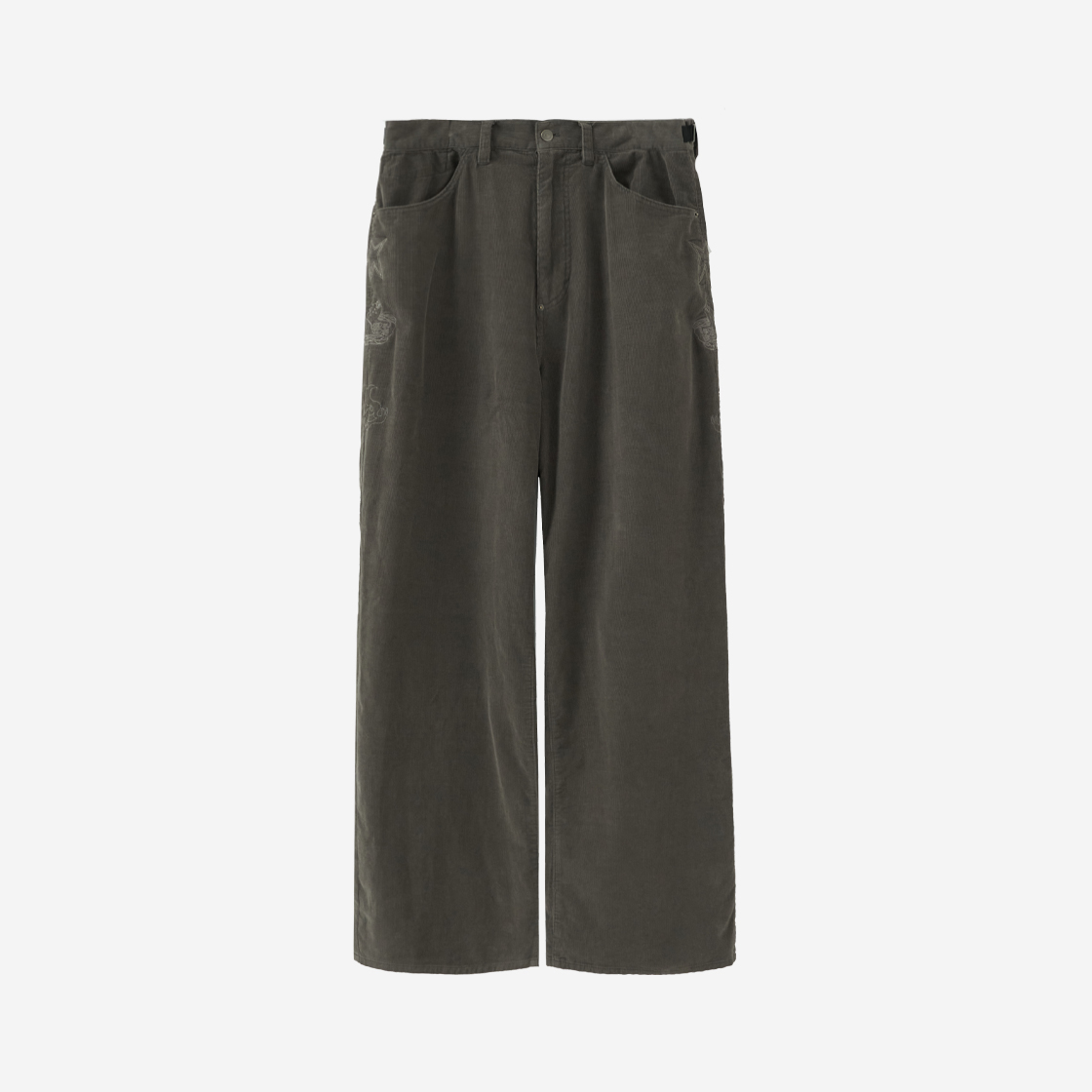 (11.16 PM6:00) HANK gosima pants - washed khaki olive