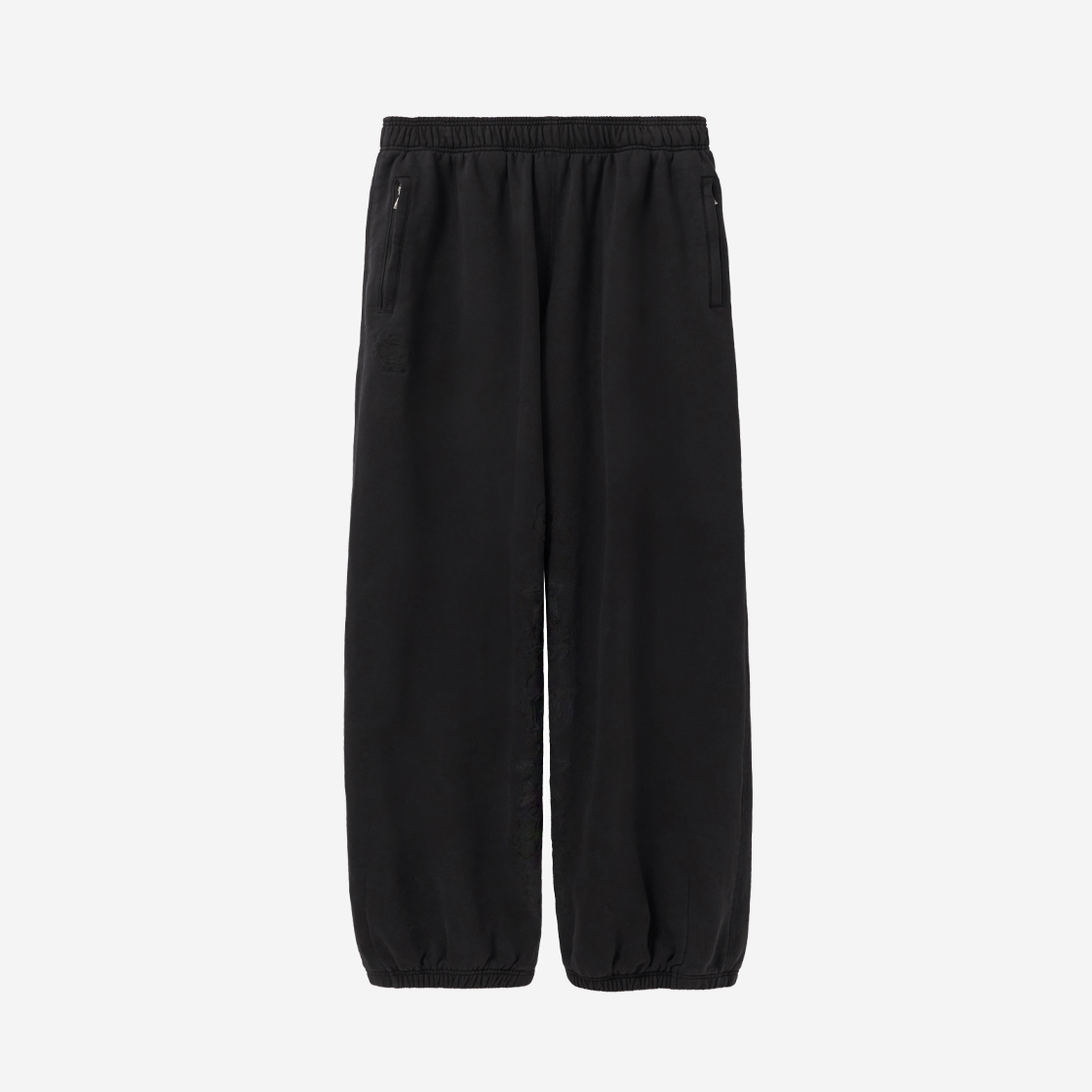 (11.16 PM6:00) HANK Easy Sweat Pants - Bleahed Black