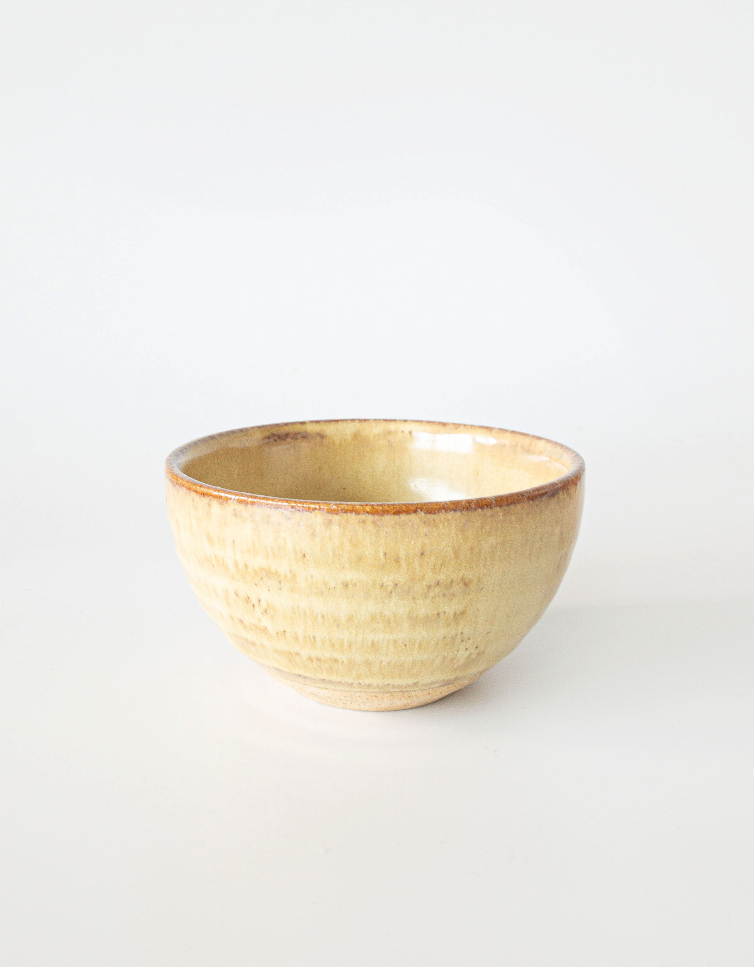 [Vintage] Cream Yellow Chawan