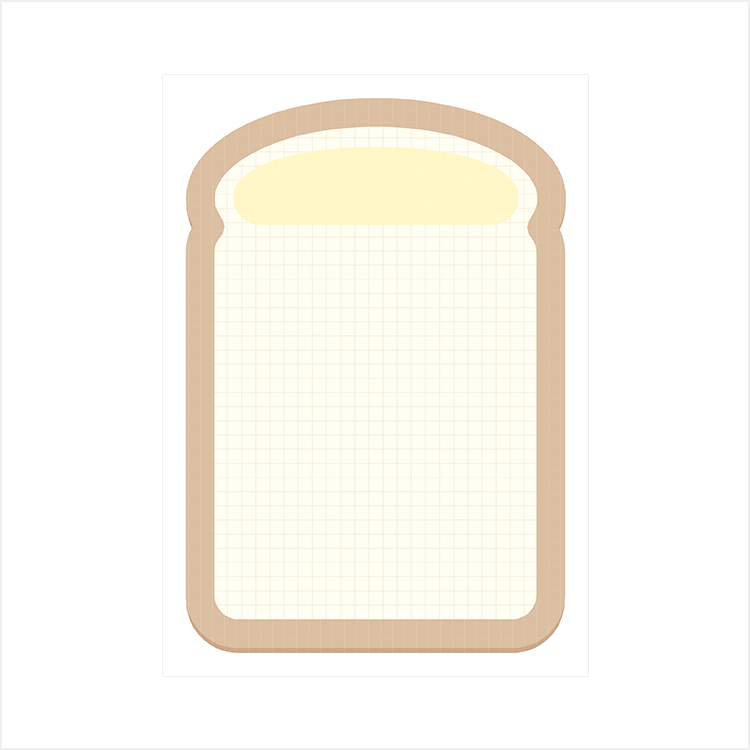 bread note pad A5
