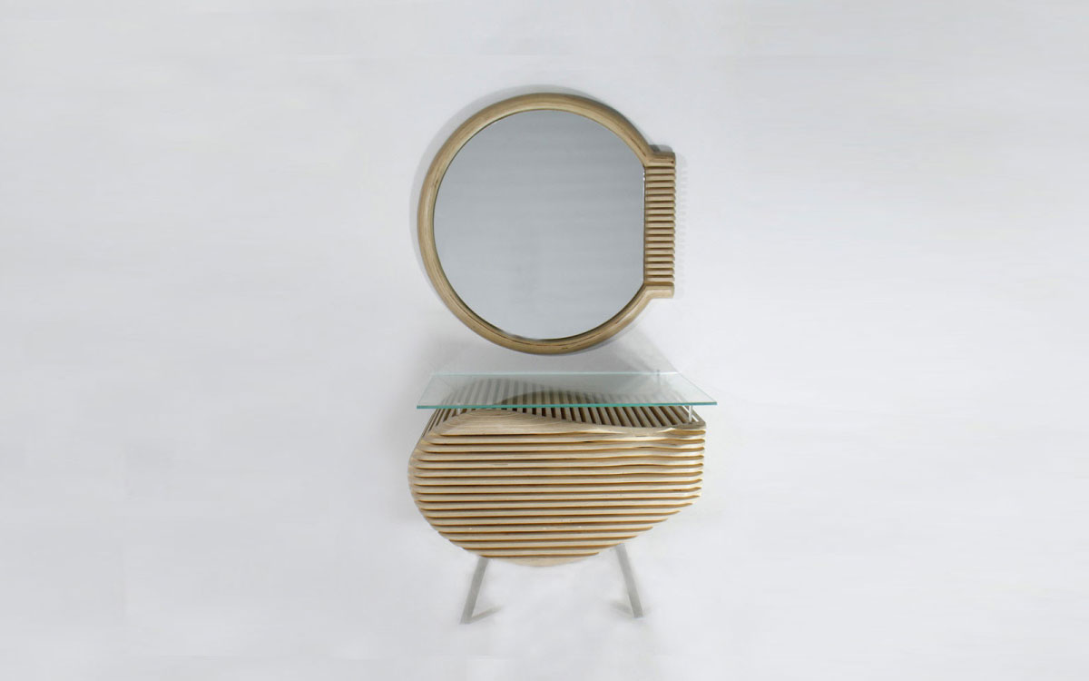 Moon & cloud dressing table