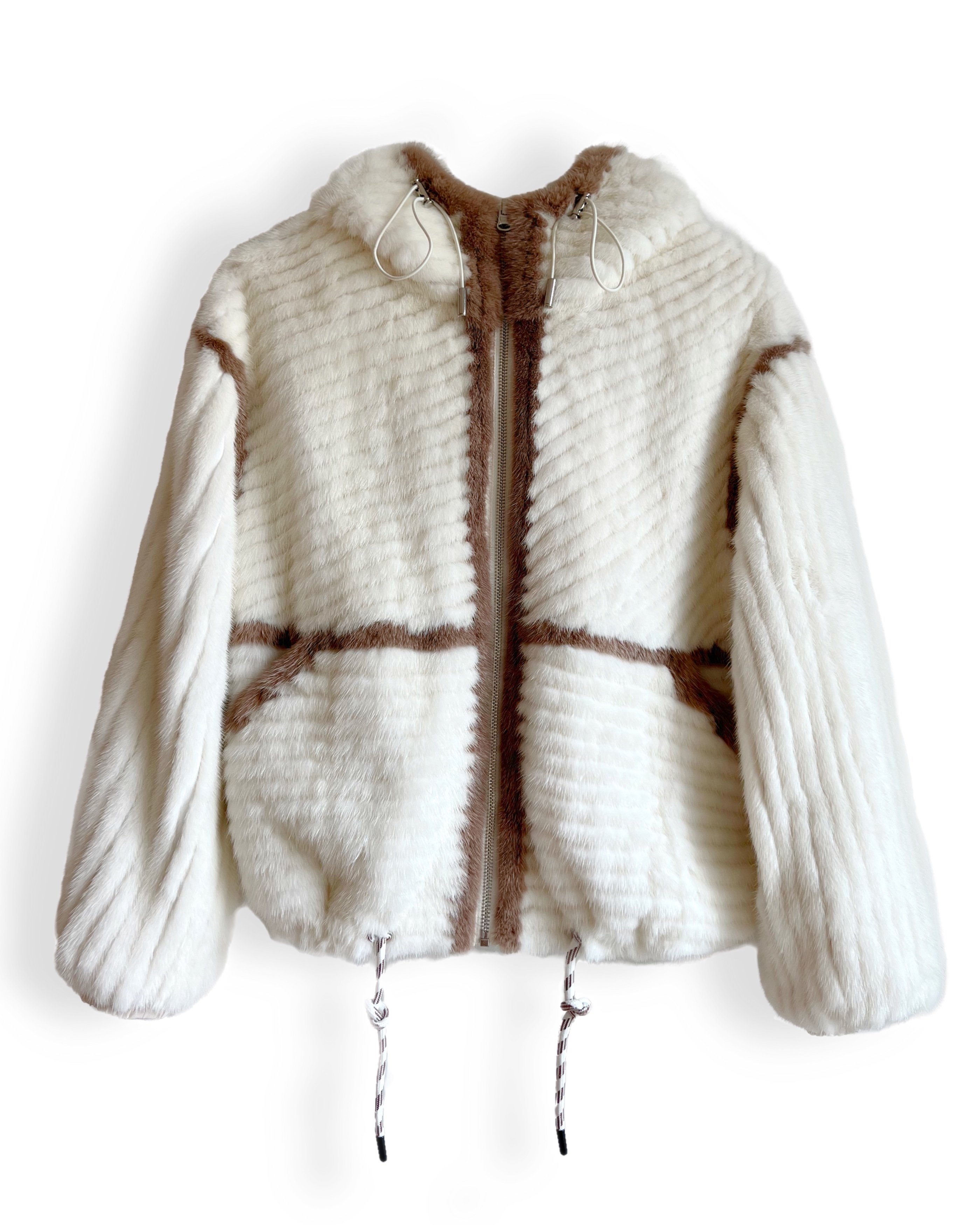 Fur collection 22 - Mink Hoodie Jacket
