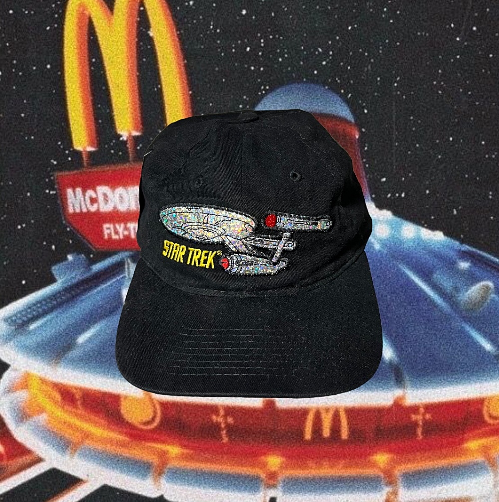 Vintage 90's Star Trek Cap (Black)